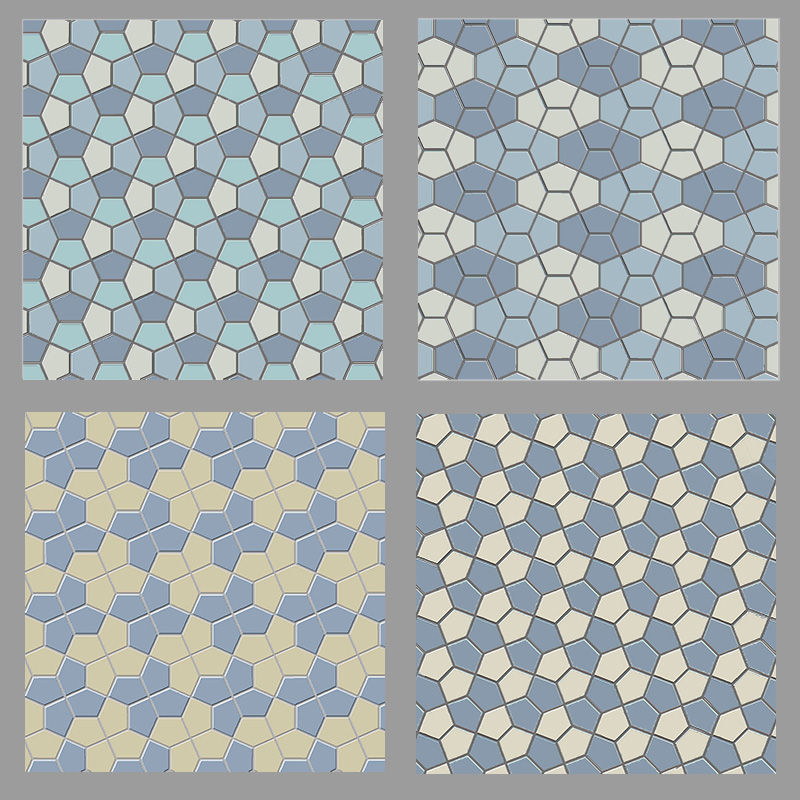 Pentagonal Tile Patterns